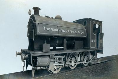 'An Image of One of Two Locomotives Ordered by the Indian Iron & Steel ...