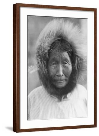 'An Old Woman from Point Barrow, Alaska, 1921-24' Photographic Print ...
