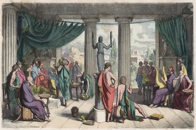 'Ancient Greece: Dynasty of Kings, Royal Household,' Giclee Print ...