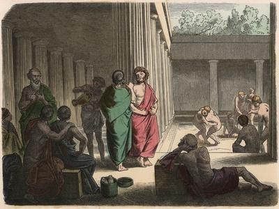 'Ancient Greece: In the Gymnasium Platonists, epicurians, cynics ...