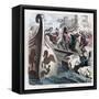 Ancient History. Greece. Sacking of a town by Greek pirates. German ...