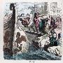 Ancient History. Greece. Sacking of a town by Greek pirates. German ...