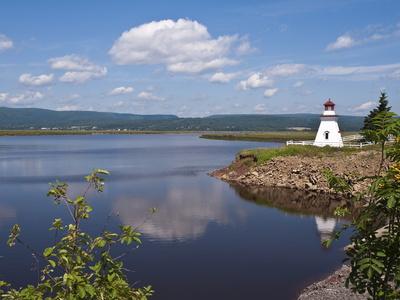 'Anderson Hallow Lighthouse in Riverside-Albert, New Brunswick, Canada ...