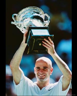 Andre Agassi Posters, Prints, Paintings & Wall Art | AllPosters.com