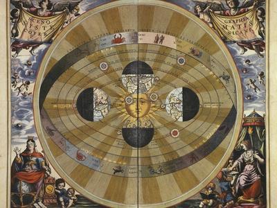 'Copernican Universe, 1660' Giclee Print - Andreas Cellarius ...