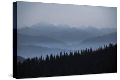 'Mountain Echoes' Stretched Canvas Print - Andrew Geiger | AllPosters.com