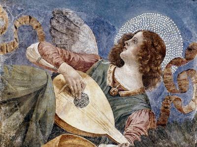 'Angel with a Lute' Giclee Print - Melozzo Da Forli | AllPosters.com