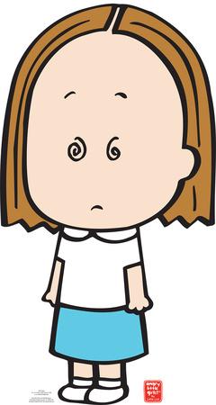 'Angry Little Girls - Maria Lifesize Standup' Cardboard Cutouts ...