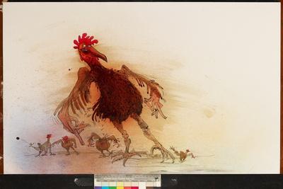 'Animal Farm, p40, 1995 (drawing)' Giclee Print - Ralph Steadman ...