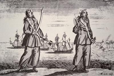 'Anne Bonny and Mary Read' Giclee Print | AllPosters.com