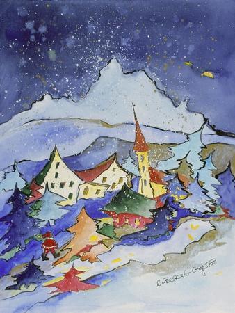 Winter in the Mountains 2001 Giclee Print - Annette Bartusch-Goger ...