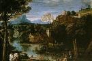 'Annibale Carracci (Attribution) / 'Landscape with Bathers', Late 16th ...