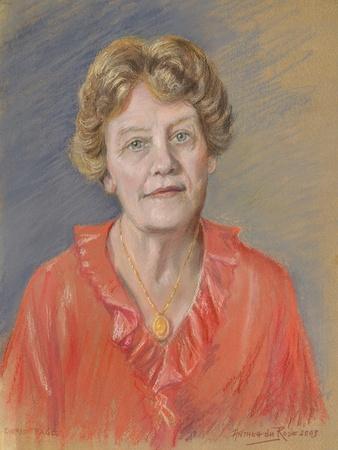 Mrs Doris Page, 2003 (Pastel) Giclee Print - Anthea Durose | AllPosters.com