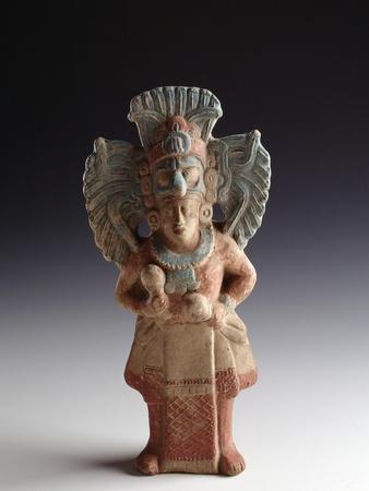 'Anthropomorphic Clay Statue Depicting a Standing Figure' Giclee Print ...