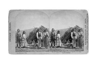 'Apache Indians in Front of Wickiup' Giclee Print | AllPosters.com