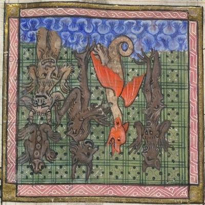 'Apocalypse, Detail: Demons Falling from Heaven, Ca 1370-1375' Giclee ...