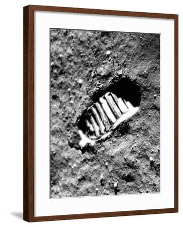 'Apollo 11 Astronaut Footprint on Moon' Photographic Print | AllPosters.com
