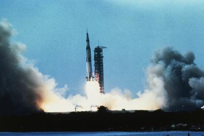 'Apollo 11 Blasting Off' Photographic Print | AllPosters.com