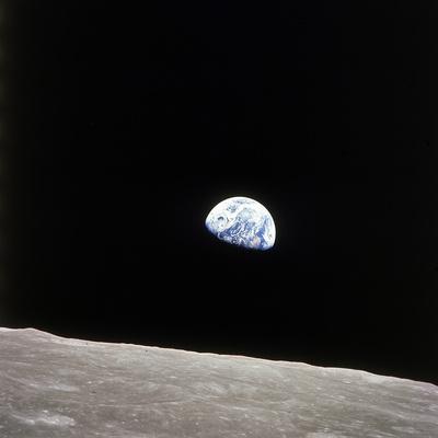 'Apollo 8 View of Earth Rise over the Moon' Photographic Print ...