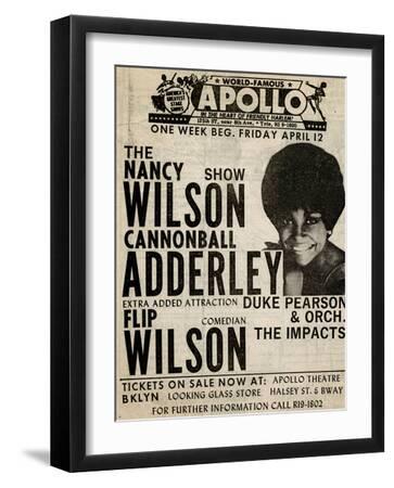 'Apollo Theatre: Nancy Wilson, Cannonball Adderley, Duke Pearson, Flip ...