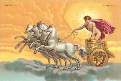 'Apollo with Chariot' Print | AllPosters.com