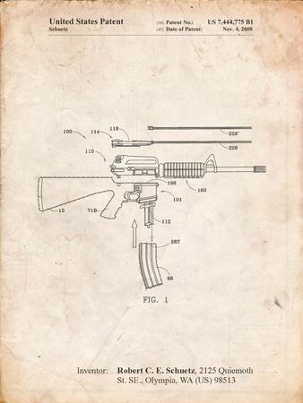 'AR 15 Patent' Prints - Cole Borders | AllPosters.com