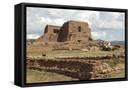 'Archaeological Workers Stabilizing Ruins of Pecos Pueblo, Seat of the ...