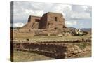 'Archaeological Workers Stabilizing Ruins of Pecos Pueblo, Seat of the ...