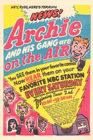 'Archie Comics Retro: Archie and His Gang are on the Air! Radio ...