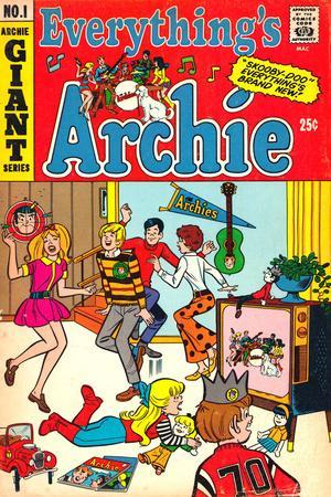'Archie Comics Retro: Everything's Archie Comic Book Cover No.1 (Aged ...