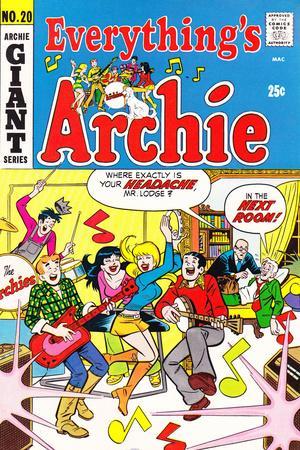 'Archie Comics Retro: Everything's Archie Comic Book Cover No.20 (Aged ...