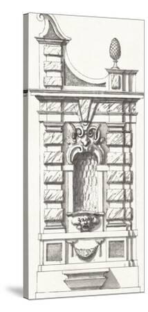 'Architectural Study' Stretched Canvas Print - Historic Collection ...