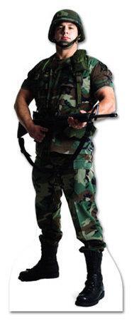 Army Soldier Lifesize Cardboard Cutout Cardboard Cutouts | AllPosters.com