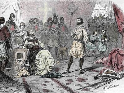 'Arrest of Raymond-Roger Trencavel by Army of Pope Innocent Iii, 1209 ...