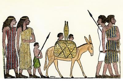 'Arrival of a Semites Family in Egypt during the Antiquit. 19Th Century ...