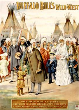 Buffalo Bill's Wild West (Vintage Art) Posters, Prints, Paintings ...