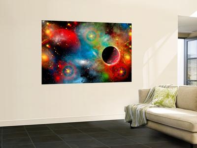 'Artist's Concept Illustrating Our Beautiful Cosmic Universe' Posters ...