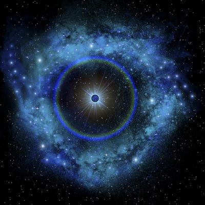 'Artist's Concept of a Supernova Explosion' Photographic Print ...