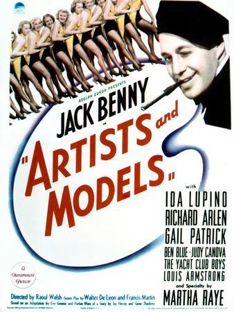 'Artists and Models - Movie Poster Reproduction' Photo | AllPosters.com
