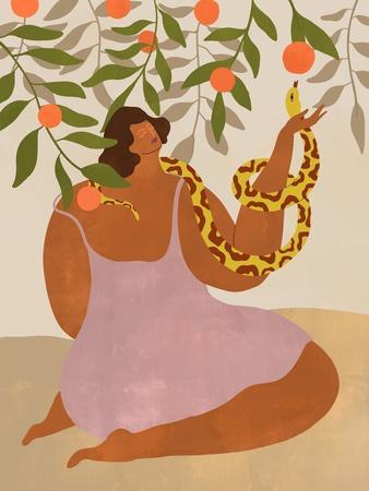 Smell the Orange Giclee Print - Arty Guava | AllPosters.com