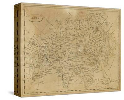 'Asia, c.1812' Stretched Canvas Print - Aaron Arrowsmith | AllPosters.com