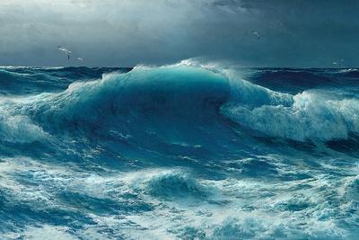 'Atlantic Roll, 1895' Giclee Print - David James | AllPosters.com