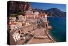 'Atrani, Amalfi Coast, Italy. Cityscape image of iconic city Atrani ...