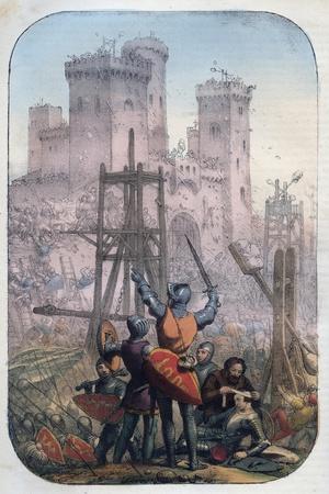 'Attacking and Defending a Castle' Giclee Print - Stefano Bianchetti ...