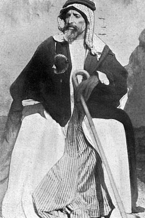 'Auda Abu Tayi, Sheikh of the Howaitat' Photographic Print | AllPosters.com