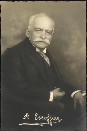 'Auguste Escoffier French Chef' Photographic Print | AllPosters.com