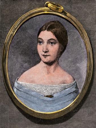 'Author Jessie Benton Fremont (1824-1902), Wife of John C. Fremont ...