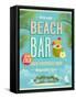 'Vintage Beach Bar Poster' Posters - avean | AllPosters.com