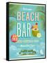'Vintage Beach Bar Poster' Posters - avean | AllPosters.com
