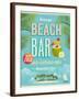 'Vintage Beach Bar Poster' Posters - avean | AllPosters.com